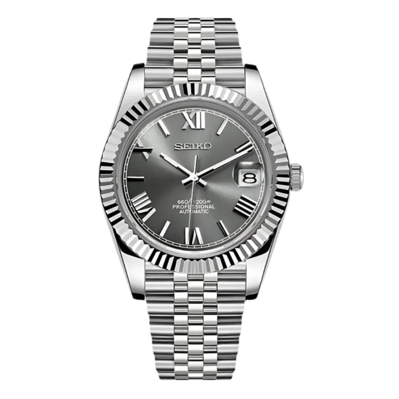 Seikojust Mod - Roman Grey – DHWATCHMODS