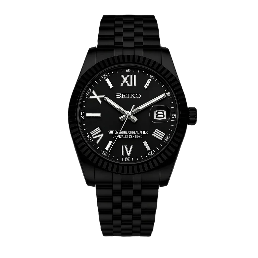 Seikojust Mod Black - Black Roman – DHWATCHMODS